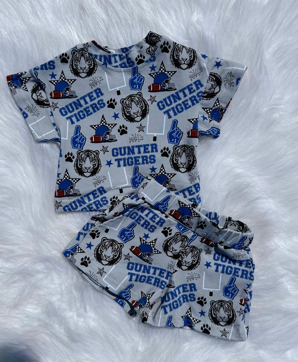 Gunter Tigers Football Oversized S/S Set – Bella-Breez Boutique